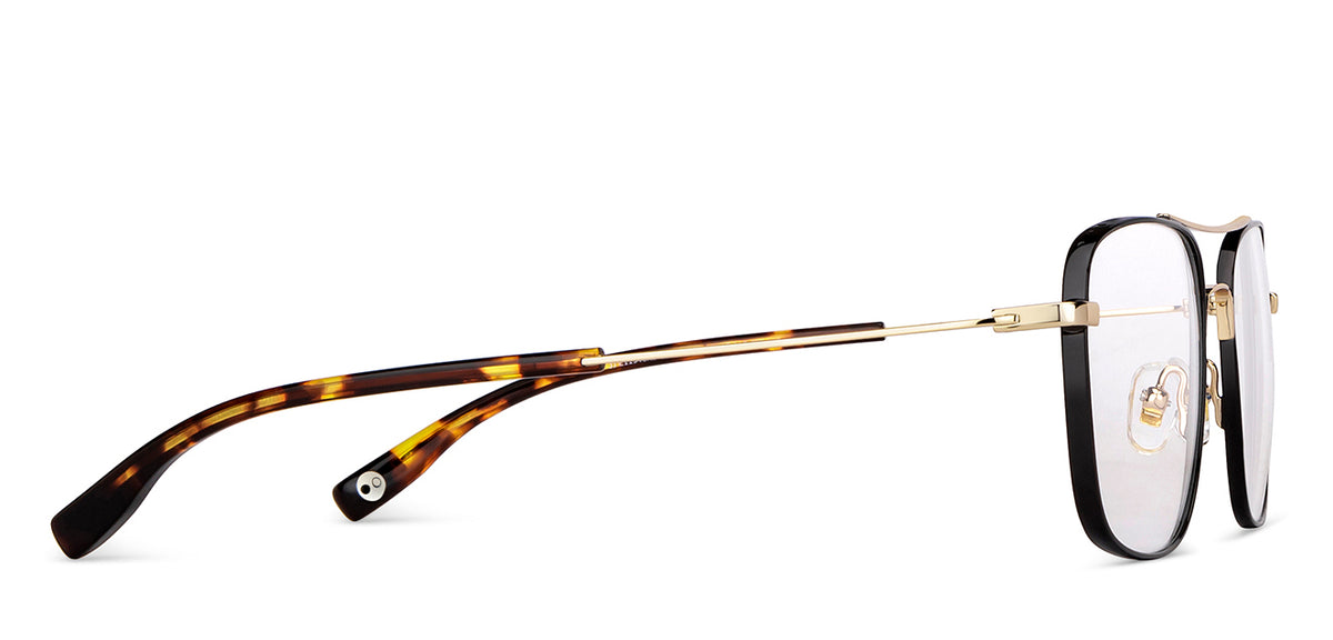 Black Rectangle Full Rim Unisex Eyeglasses By John Jacobs 148772 Lenskart